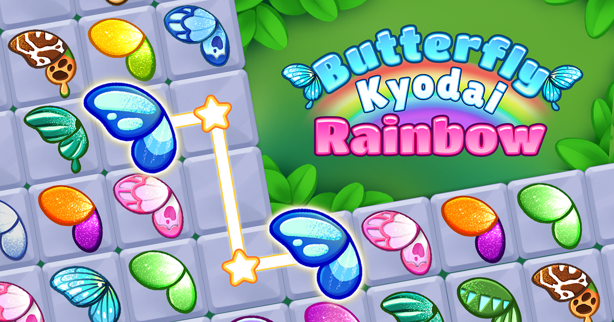 Butterfly Kyodai Rainbow - Online Spel - Speel Nu | Spele.be